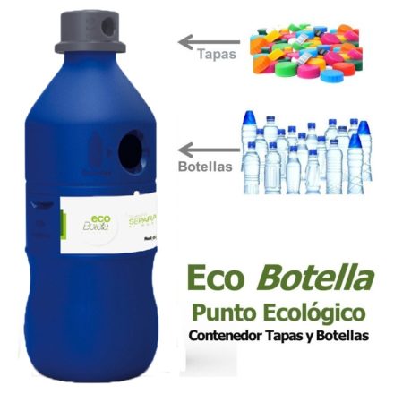 ECO BOTELLA PARA RECICLAJE COD.149 – Basureros para Reciclaje y Puntos ...