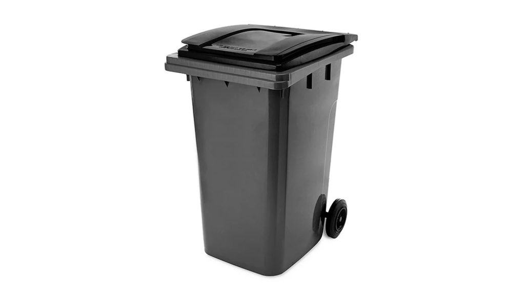 BASURERO CON RUEDAS 240 LITROS COD.5019 – Basureros para Reciclaje y ...